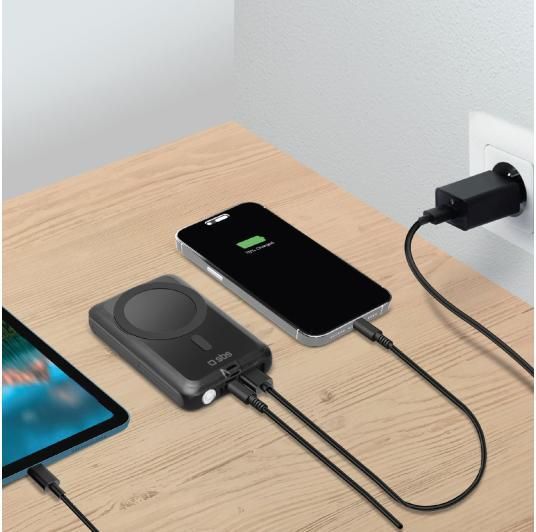 Powerbank Sbs Tebb5000Magsk Solar Magsafe 5000Mah 10W Czarny - Opinie i ...