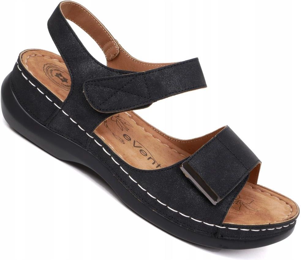 Sandały Damskie Lekkie Sandałki na Rzepy Buty Letnie Komfort 40 - Ceny i opinie - Ceneo.pl