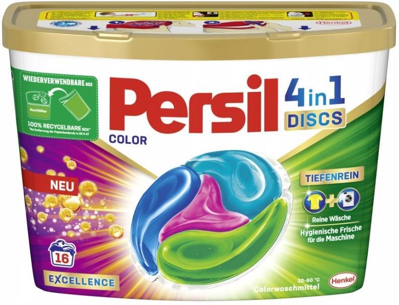 Persil Discs 4W1 Color 16 32 Prań - Ceny i opinie - Ceneo.pl