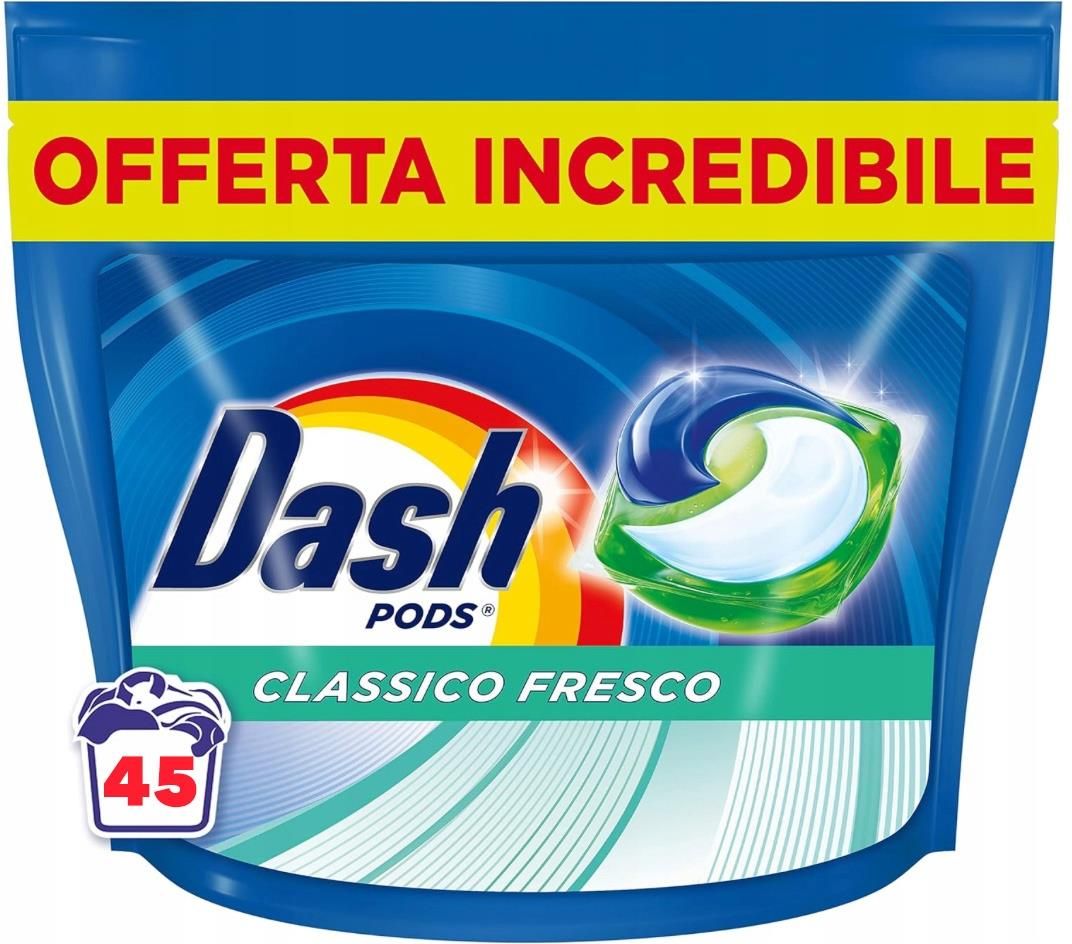 Dash Kapsułki Do Prania Fresco 45Szt. - Opinie i atrakcyjne ceny na ...