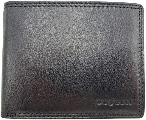 Czarny Skórzany Portfel Bugatti 11x9 - Ceny i opinie - Ceneo.pl