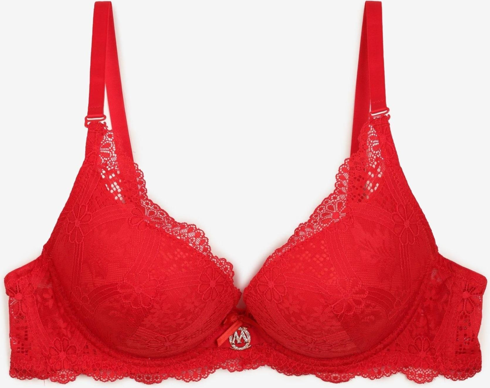 Born2Be Czerwony Biustonosz damski 95C Full Cup - Ceny i opinie - Ceneo.pl