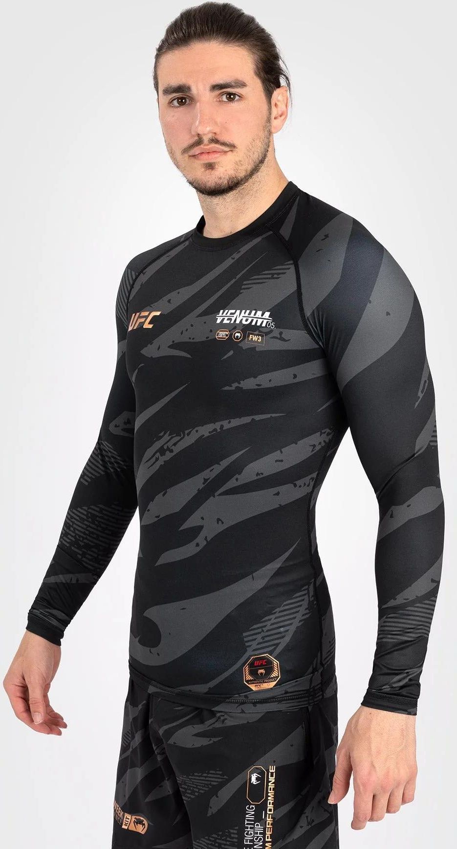 Venum Sklep Ufc Adrenaline By Fight Week Men S Rashguard Long Sleeve ...