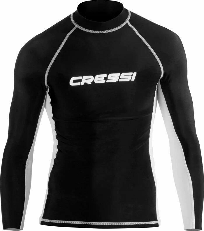 Cressi Rash Guard Man Long Sleeve Koszula Black White 2Xl - Ceny i ...