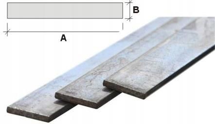 Materiały konstrukcyjne Logist System Płaskownik 40x6 Stalowy ...