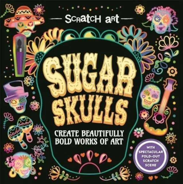 Sugar Skulls (Scratch Art for Adults) - Igloo Books [KSIĄŻKA ...
