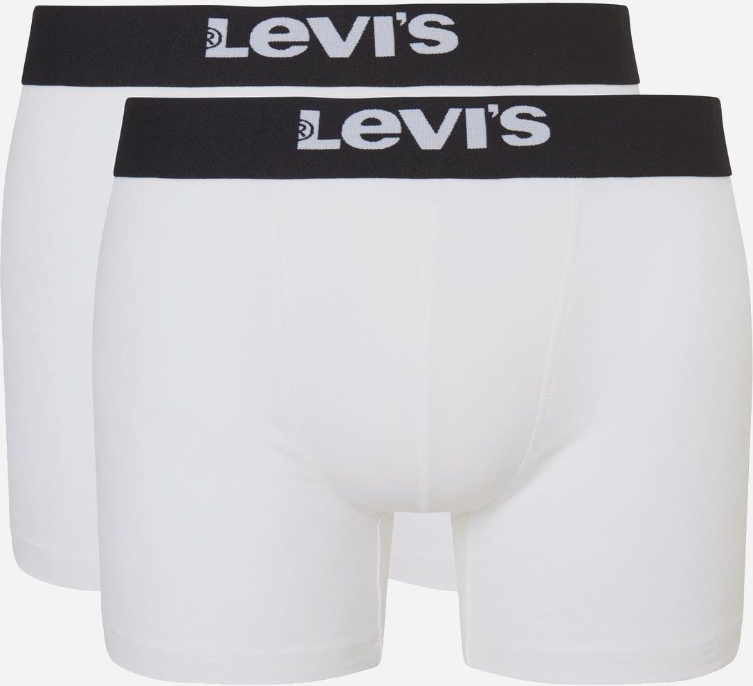 Levi'S Zestaw majtek szorty męski 2 szt Solid Basic Boxer Brief Organic Co 2P 7012228420110 L ...