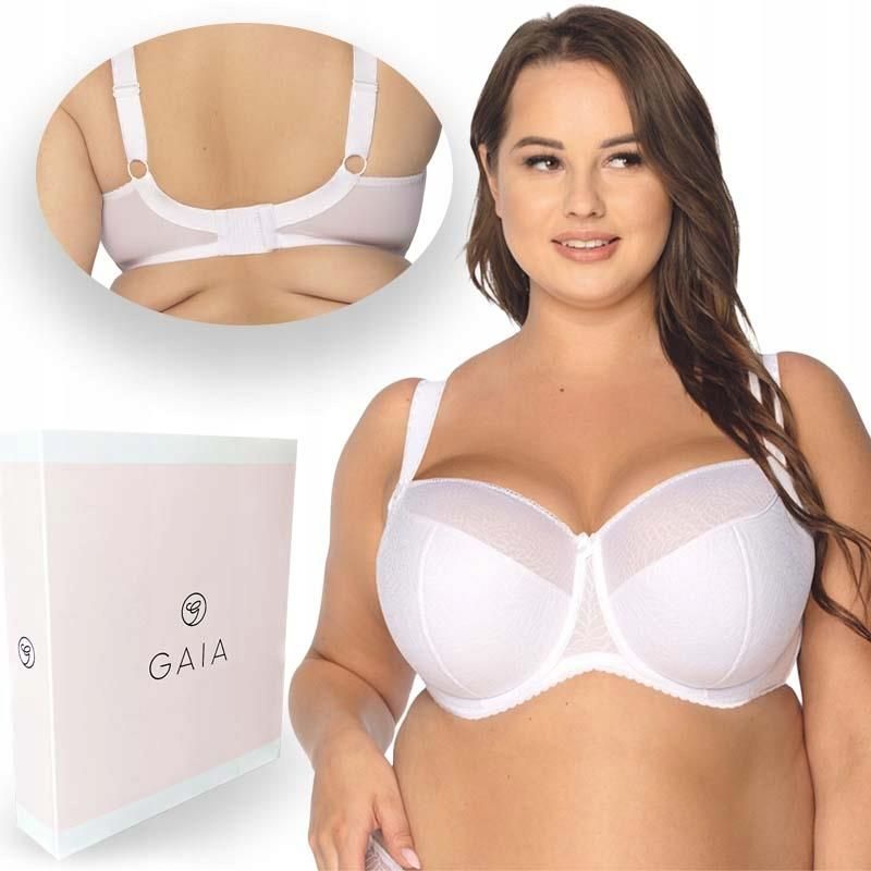Biustonosz Gaia 594 półusztywniany biały 2 75F - Ceny i opinie - Ceneo.pl