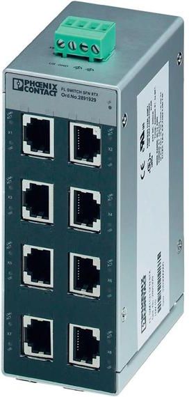 Phoenix Contact Przełącznik Przemysłowy Factory Line 2891929 8-Port 100 ...
