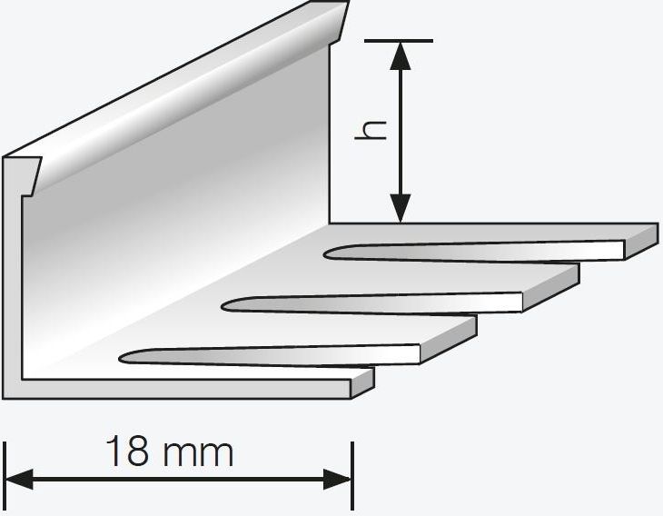Listwa przypodłogowa Salag Profil L Do Łuków 12mm 1M Anodowany - Opinie ...