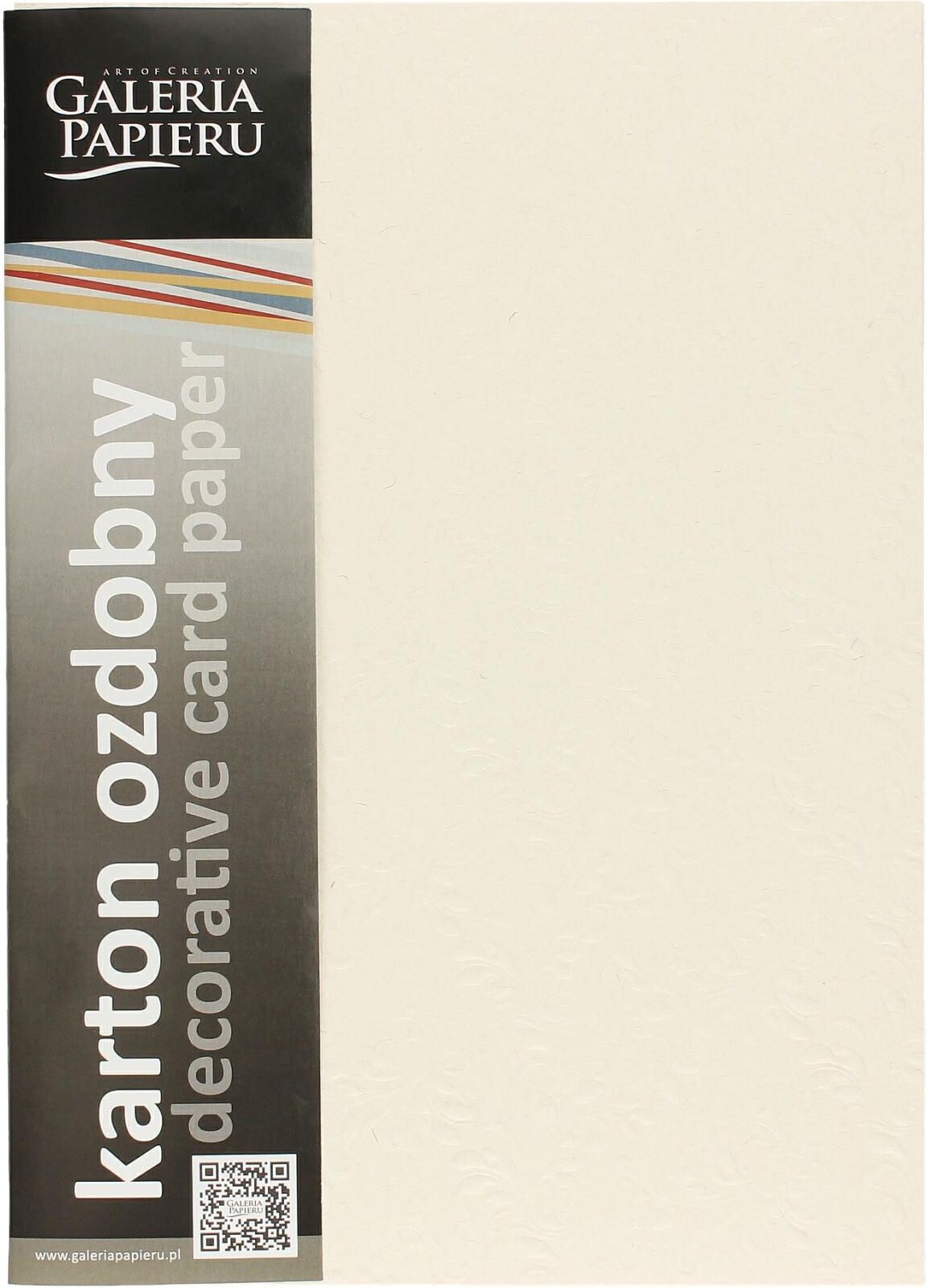 Galeria Papieru Karton Ozdobny A4 220G Nature Jasnobeżowy Tłoczenie (20) - Ceny i opinie - Ceneo.pl
