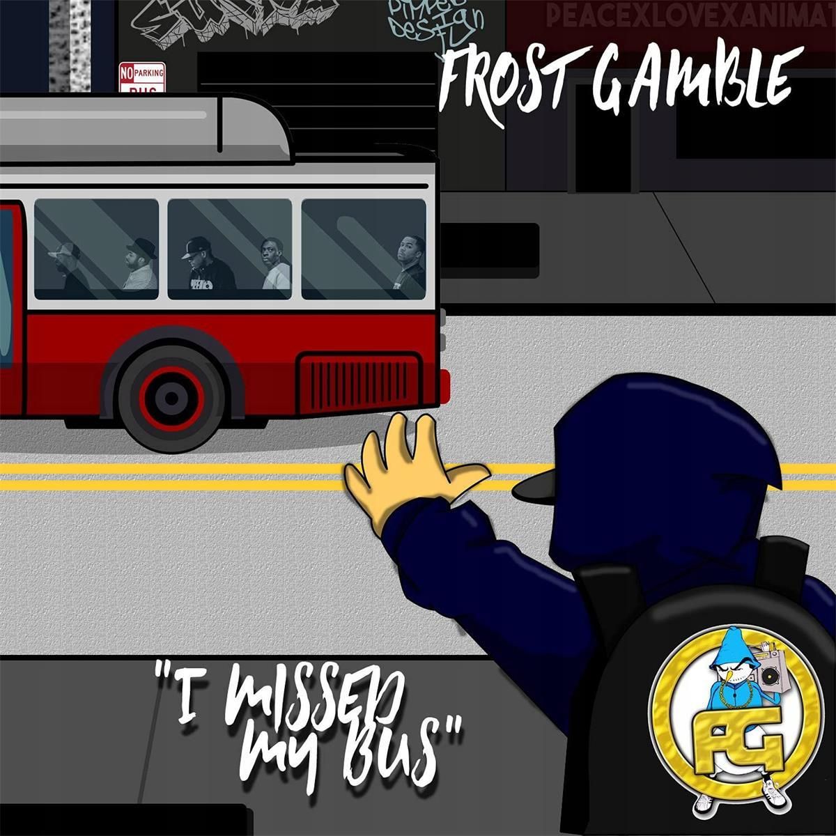 Płyta winylowa Frost Gamble - I Missed My Bus Grey Splatter Vinyl ...