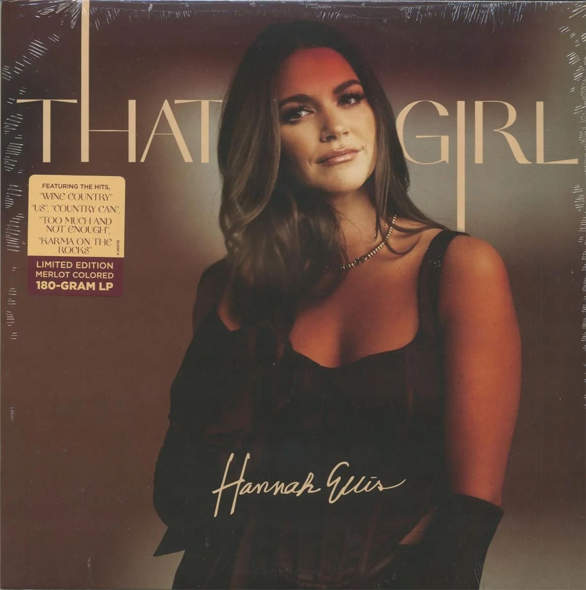 Płyta winylowa Hannah Ellis - That Girl (Merlot Coloured) (Winyl ...