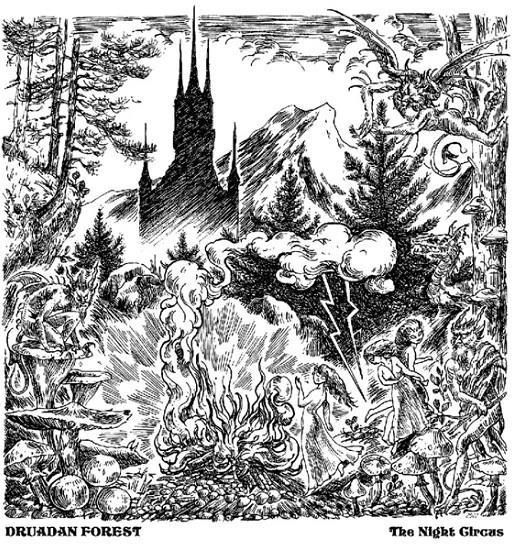 Płyta kompaktowa Druadan Forest - Dismal Spells Part II - The Night ...