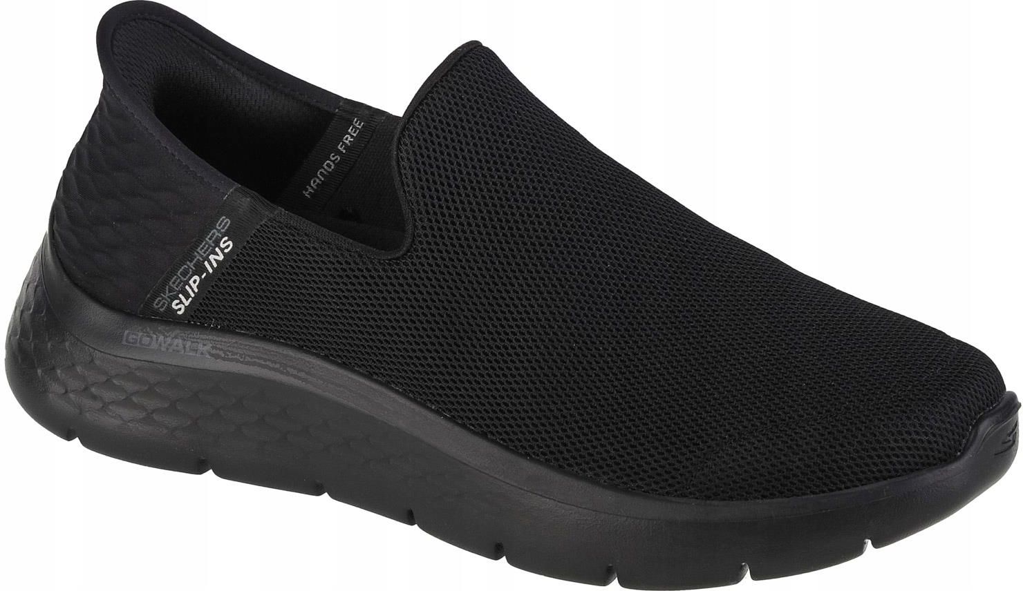 Męskie sneakers Skechers Slip-Ins: Go Walk Flex -No Hands 216491-BBK r ...