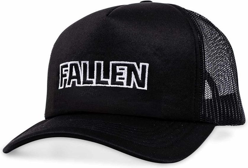 Czapka z daszkiem FALLEN - Fallen Bold Hat Black White (BLACK-WHITE ...