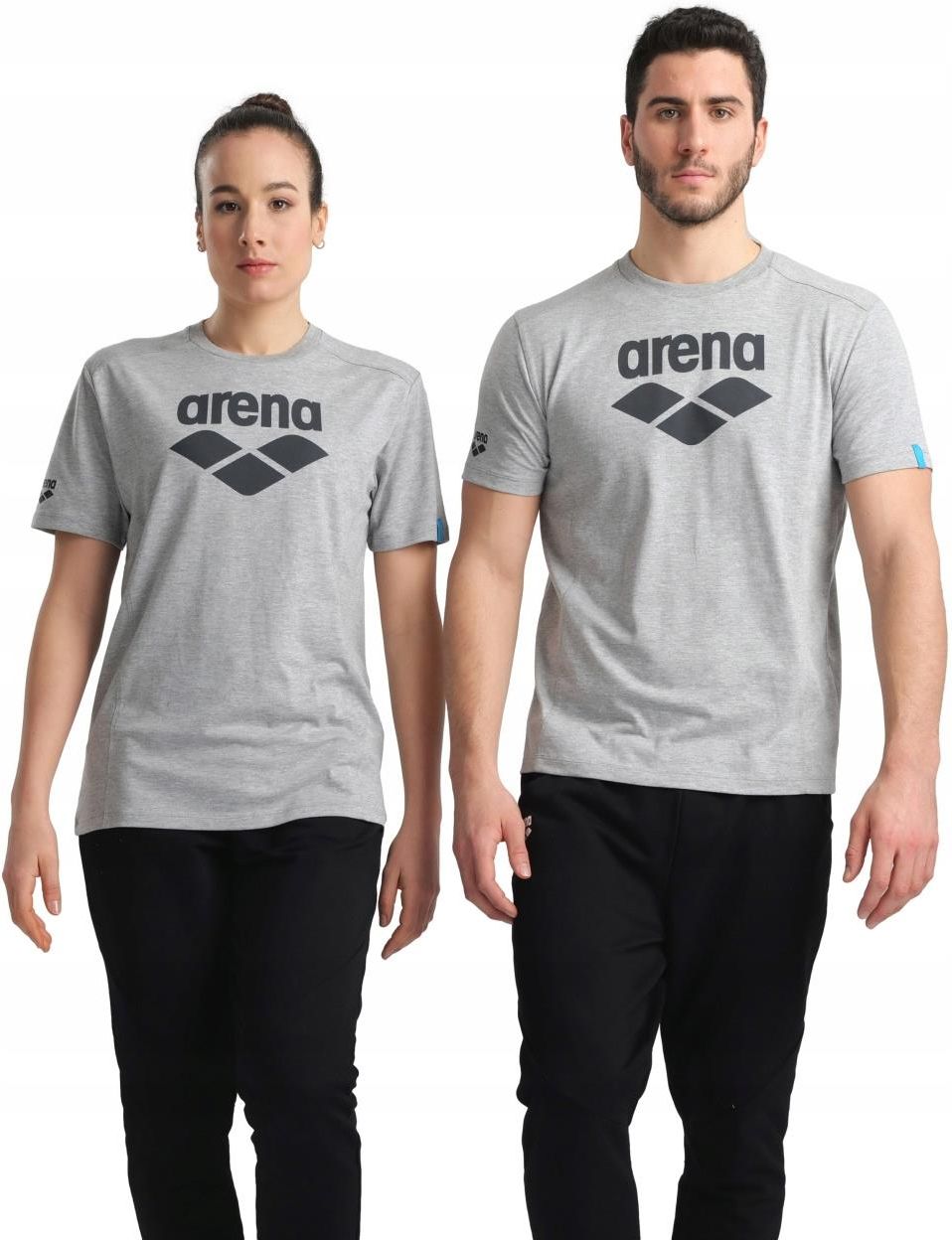 Koszulka Arena T-Shirt Logo Cotton Medium Grey Heather XXL - Ceny i opinie - Ceneo.pl