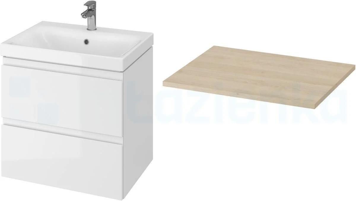 Cersanit Moduo Szafka Z Blatem Biały, Dąb Abset3591 627272 - Opinie i ...