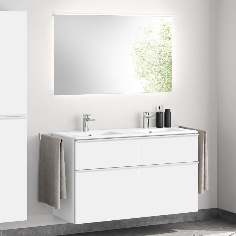 Evineo Ineo4 Szafka Szer. 121 Cm, 4 Szuflady, Z Uchwytem, Podwójna ...