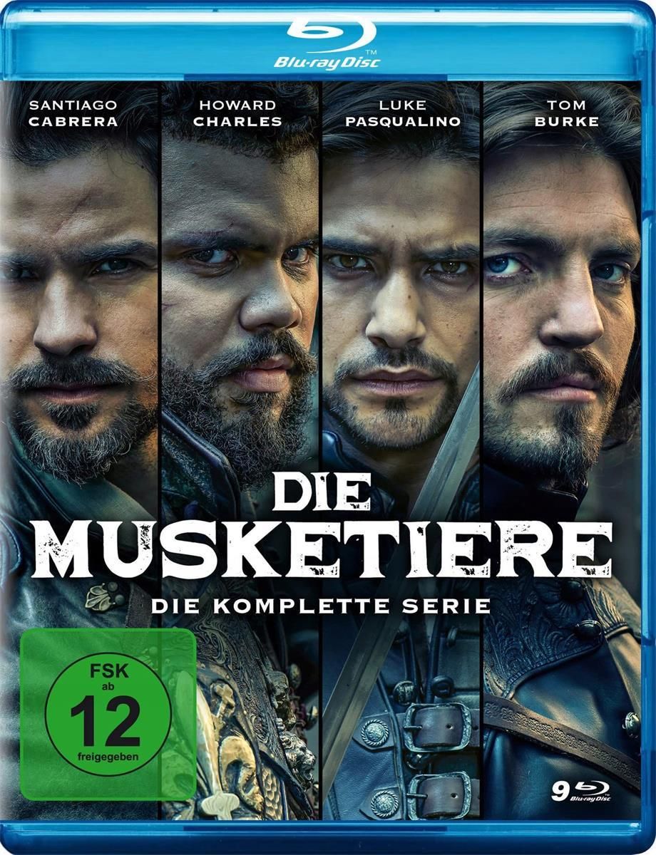 Film Blu-ray The Musketeers: The Complete Series (Muszkieterowie ...