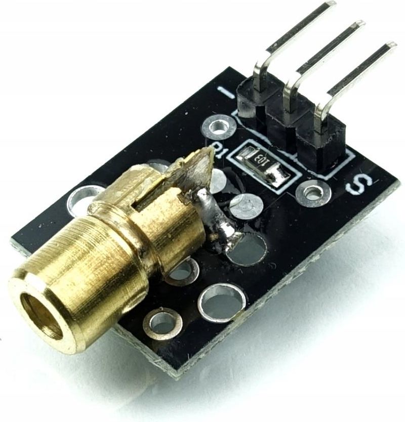 Elektroweb Moduł Diody Laserowej 650nm 5mw 5V Laser Ky-008 2C001 ...