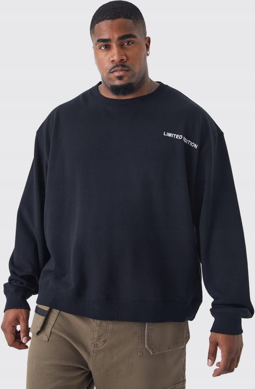 Dresowa Oversize J59 NG2__XXL Boohooman Czarna Bluza - Ceny i opinie ...