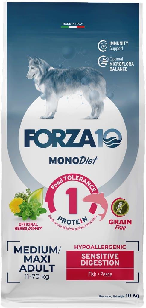 Karma Forza 10 Diet Mono Medium & Large Sensitive Digestion Z Rybą 10kg - Ceny i opinie - Ceneo.pl