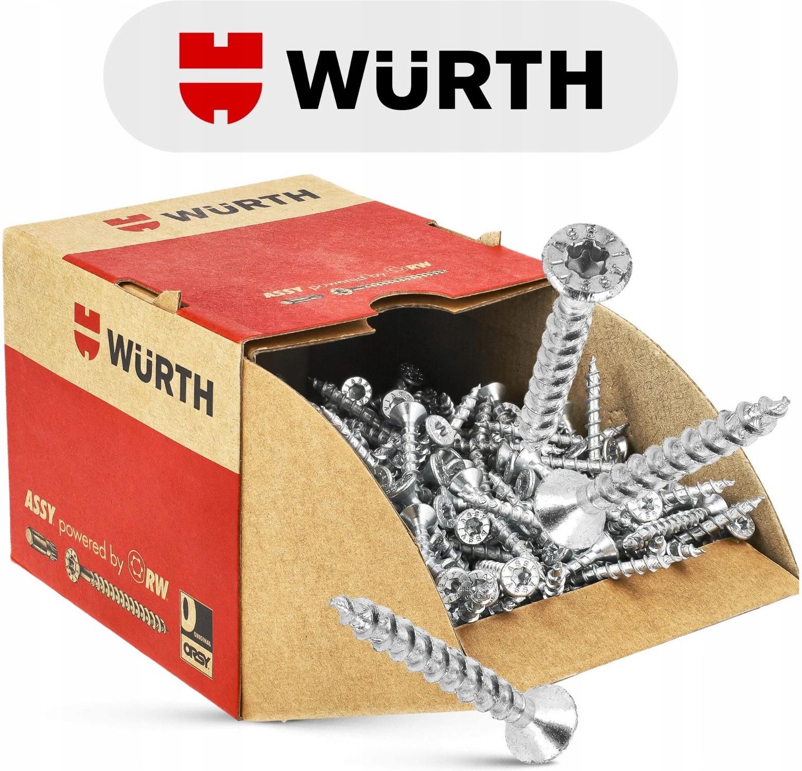 Wurth Wkręty Wkręt Meblowy Do Zawiasów Drewna Płyt 3x45 Assy 4Cs ...