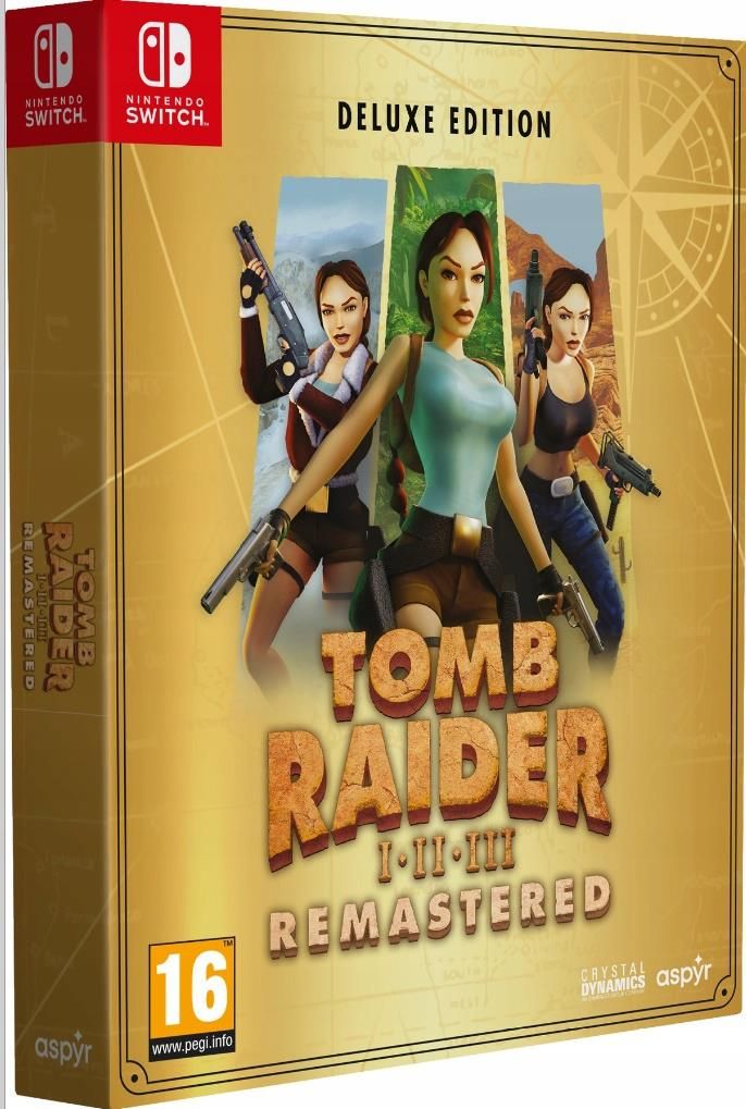 Gra Nintendo Switch Tomb Raider I-III Remastered Deluxe Edition (Gra NS ...