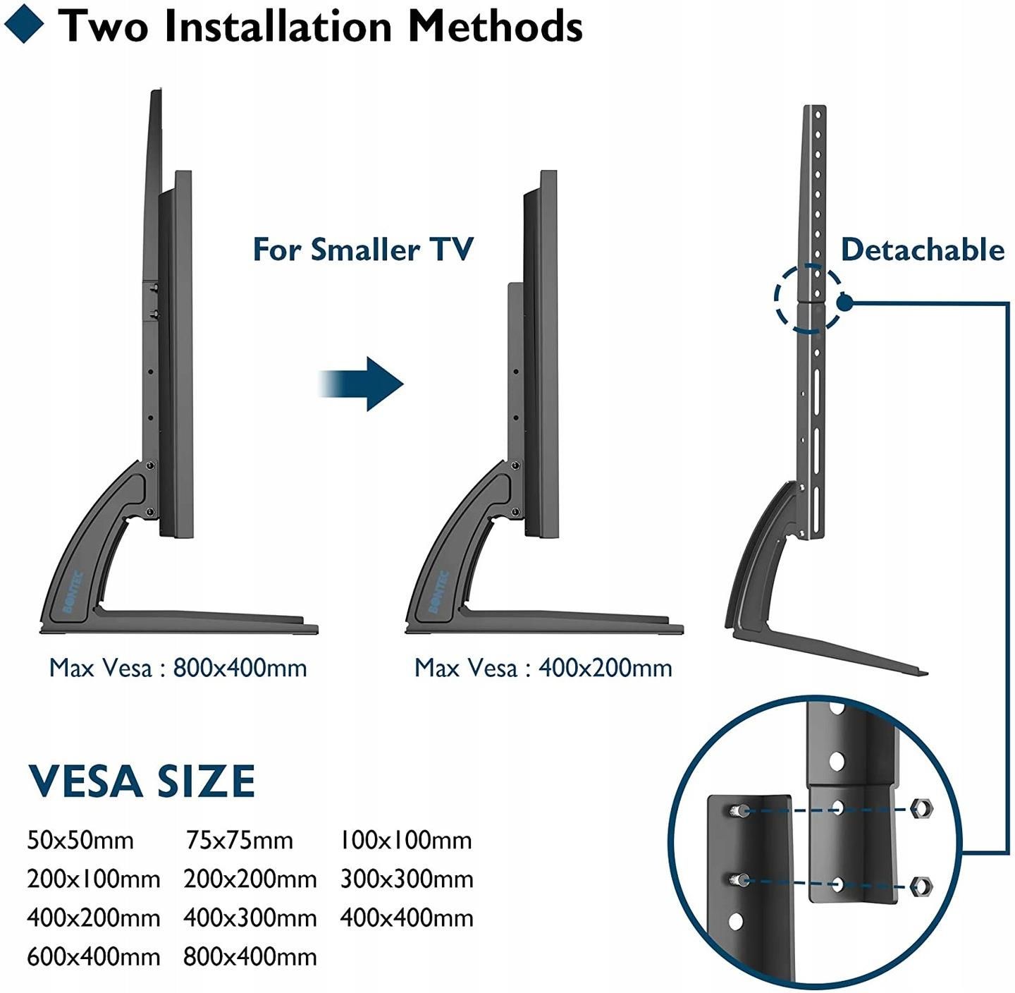 Uchwyt Na Telewizor Tv02-V04 (Tv02V04) (BONTEC) - Opinie i ceny na Ceneo.pl