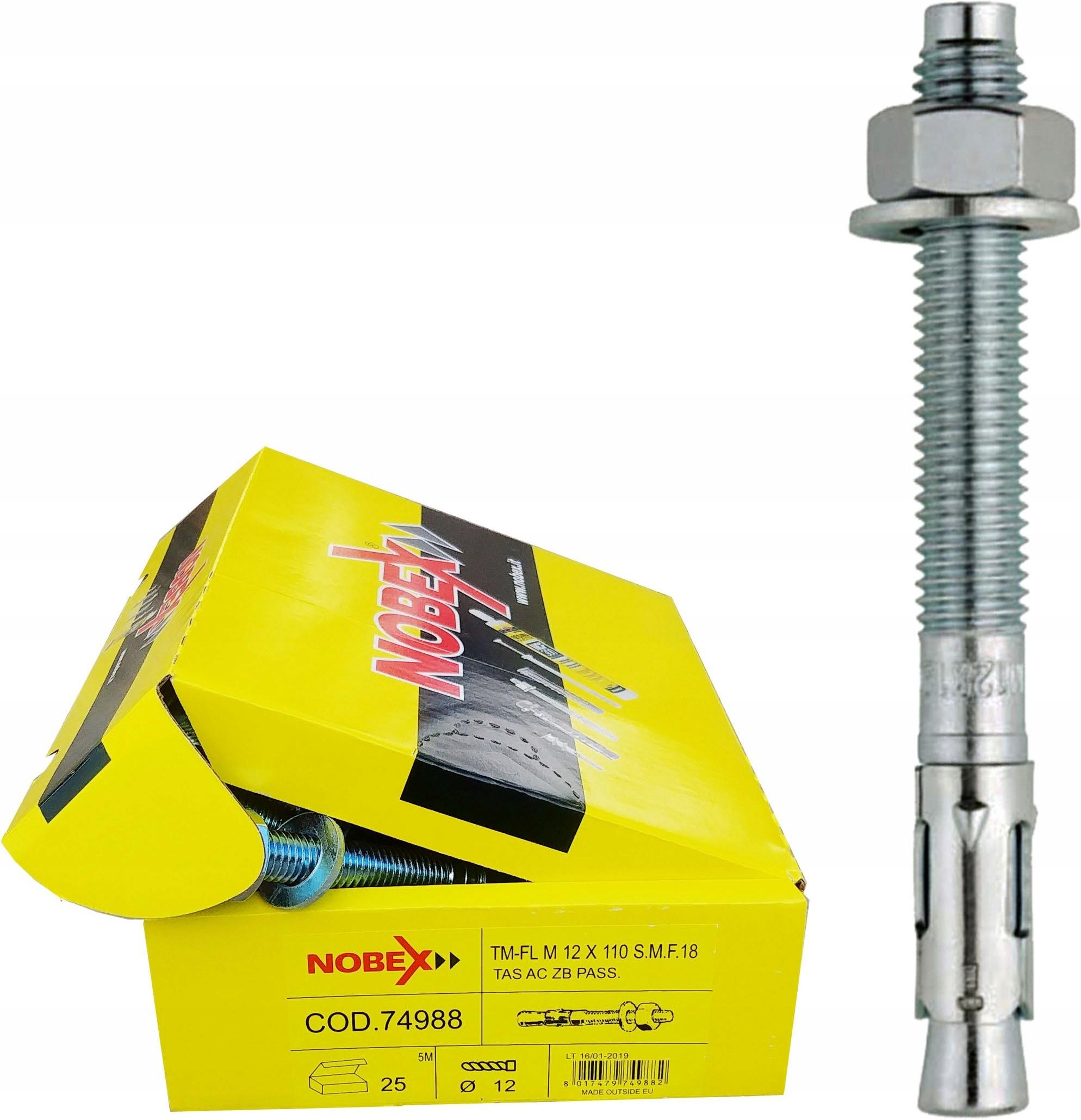 Nobex Kotwa Kotwy Stalowe Rozporowa Dybel 10x150 - Opinie i ceny na ...