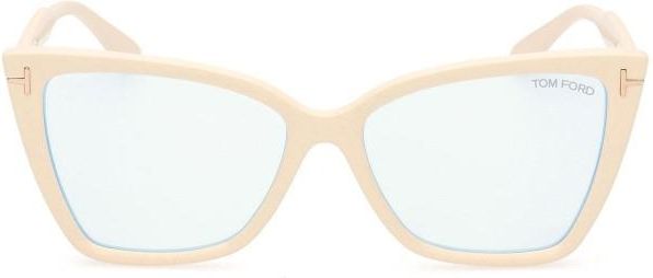 Tom Ford FT5844-B 025 (55) Białe - Opinie i ceny na Ceneo.pl