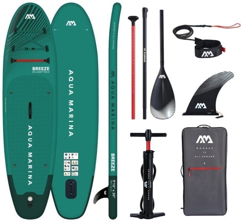 Aqua Marina Breeze Silver Tree 9’10’’ 300Cm Paddle Board Zielona - Ceny ...