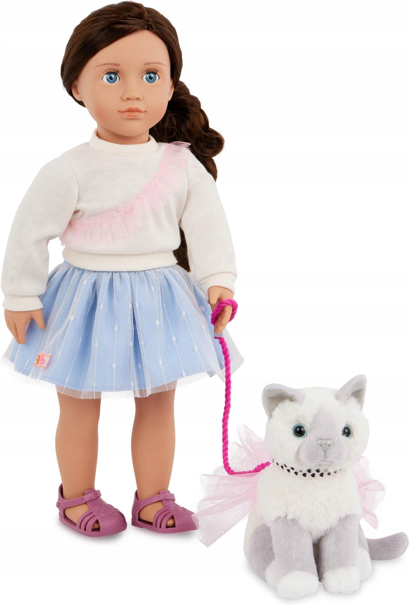 Lalka Our Generation Lalka Mindy 46Cm Z Uroczą Kotką I Akcesoriami ...