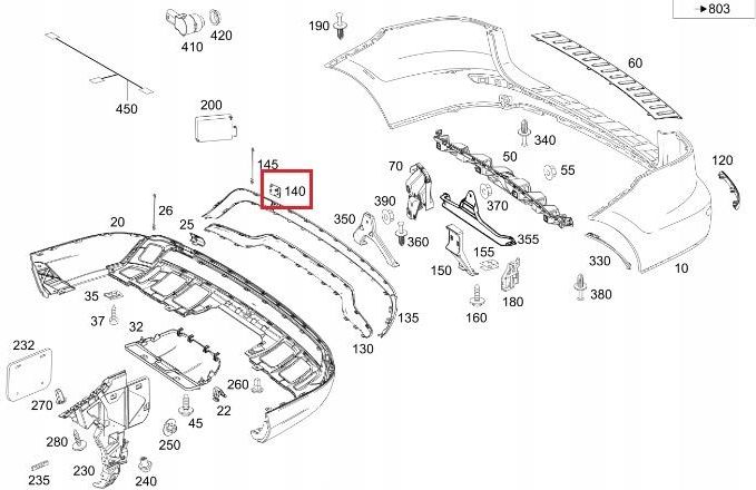 Mercedes Ml Gle W166 Zaslepka Haka Holowniczego Chrom A1668851501 ...
