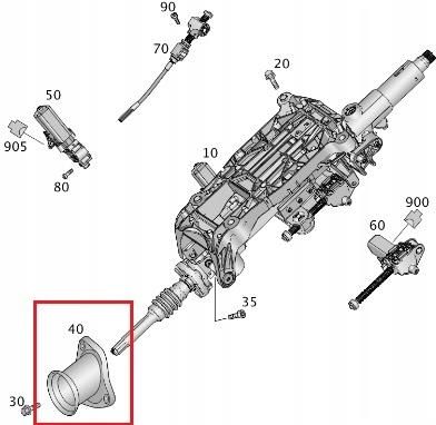 Mercedes W164 W166 W463 Lacznik Kolumny Kierowniczej A1644601237 ...