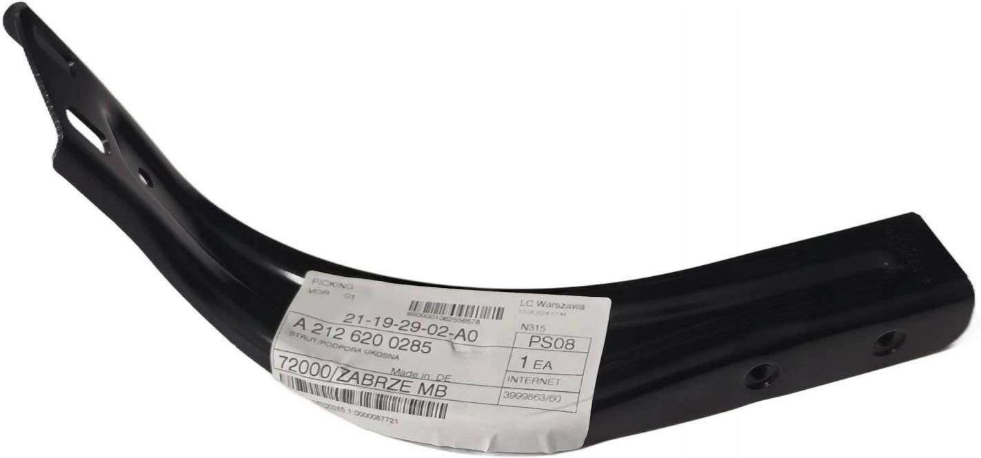 Pas bezpieczeństwa Mercedes Cls W212 Wzmocnienie Zderzaka Podpora Prawa ...