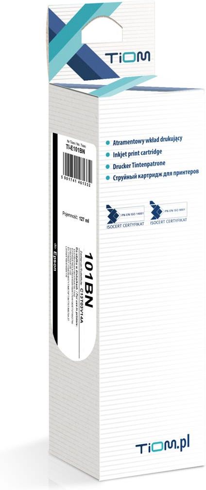 Tusz Tiom Do Epson 101BN C13T03V14A 7 Czarny (TIE101BN) do drukarki ...