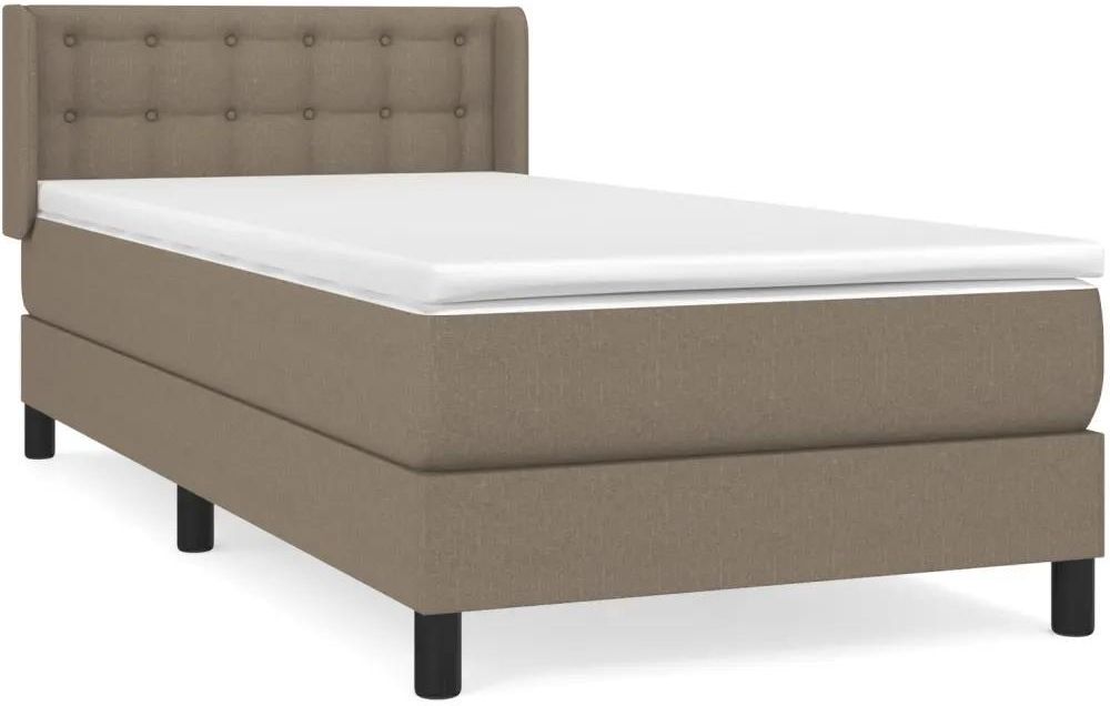 Zakito Europe Łóżko Kontynentalne 90X200 Taupe/Biały 100035145153 ...