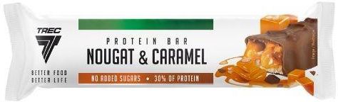 Trec Protein Bar 46G Nougat Caramel - Ceny i opinie - Ceneo.pl