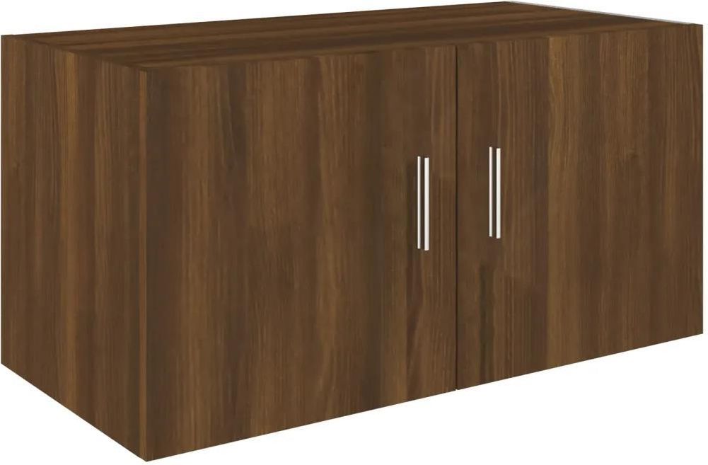 Zakito Europe Wisząca Półka Ścienna Brązowy Dąb 80X39X40Cm 100035145153 ...