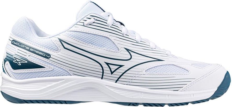 Mizuno Cyclone Speed 4 White Sailor Blue Silver - Ceny i opinie - Ceneo.pl