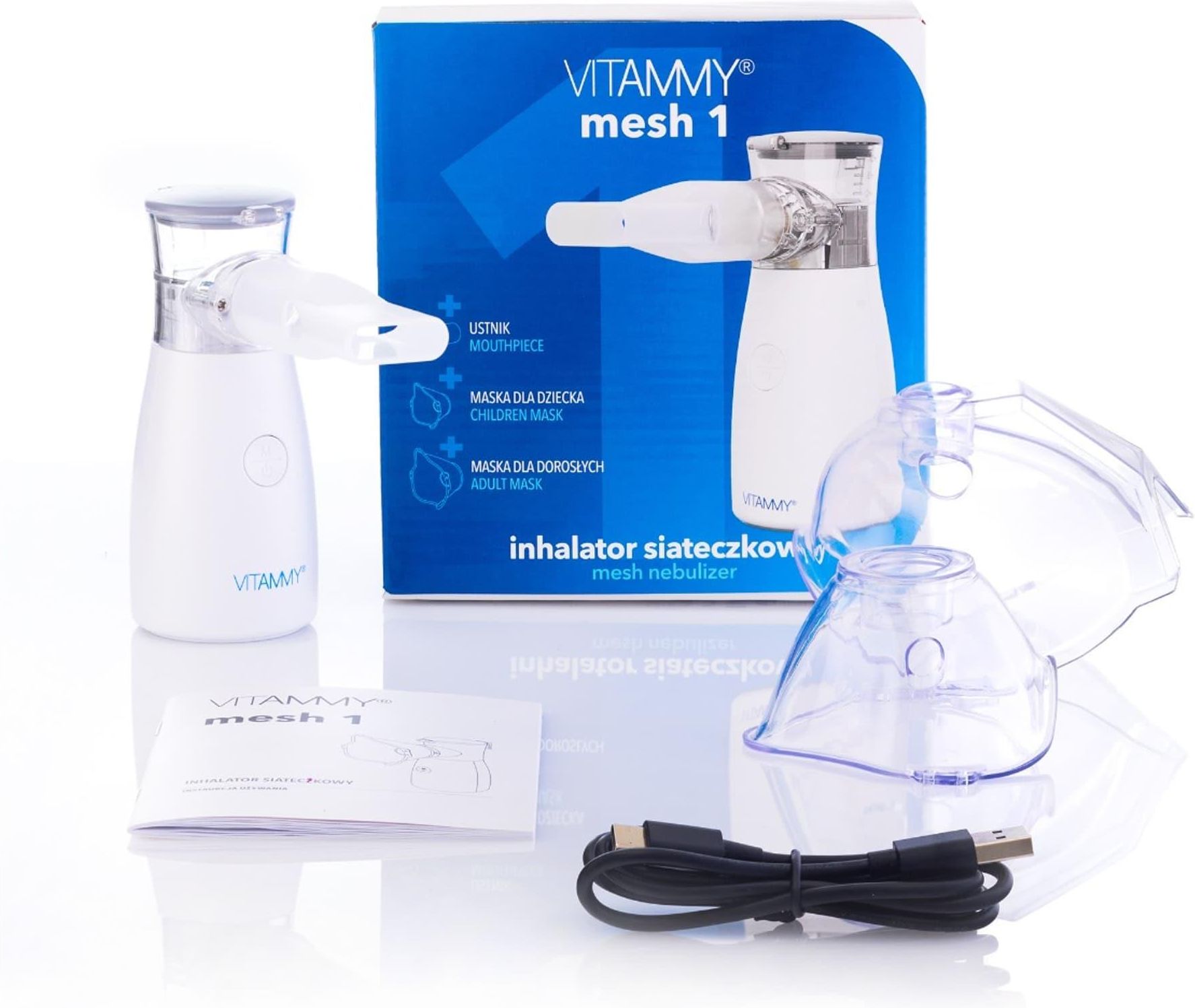 VITAMMY Mesh 1 Inhalator siateczkowy - Opinie i ceny na Ceneo.pl
