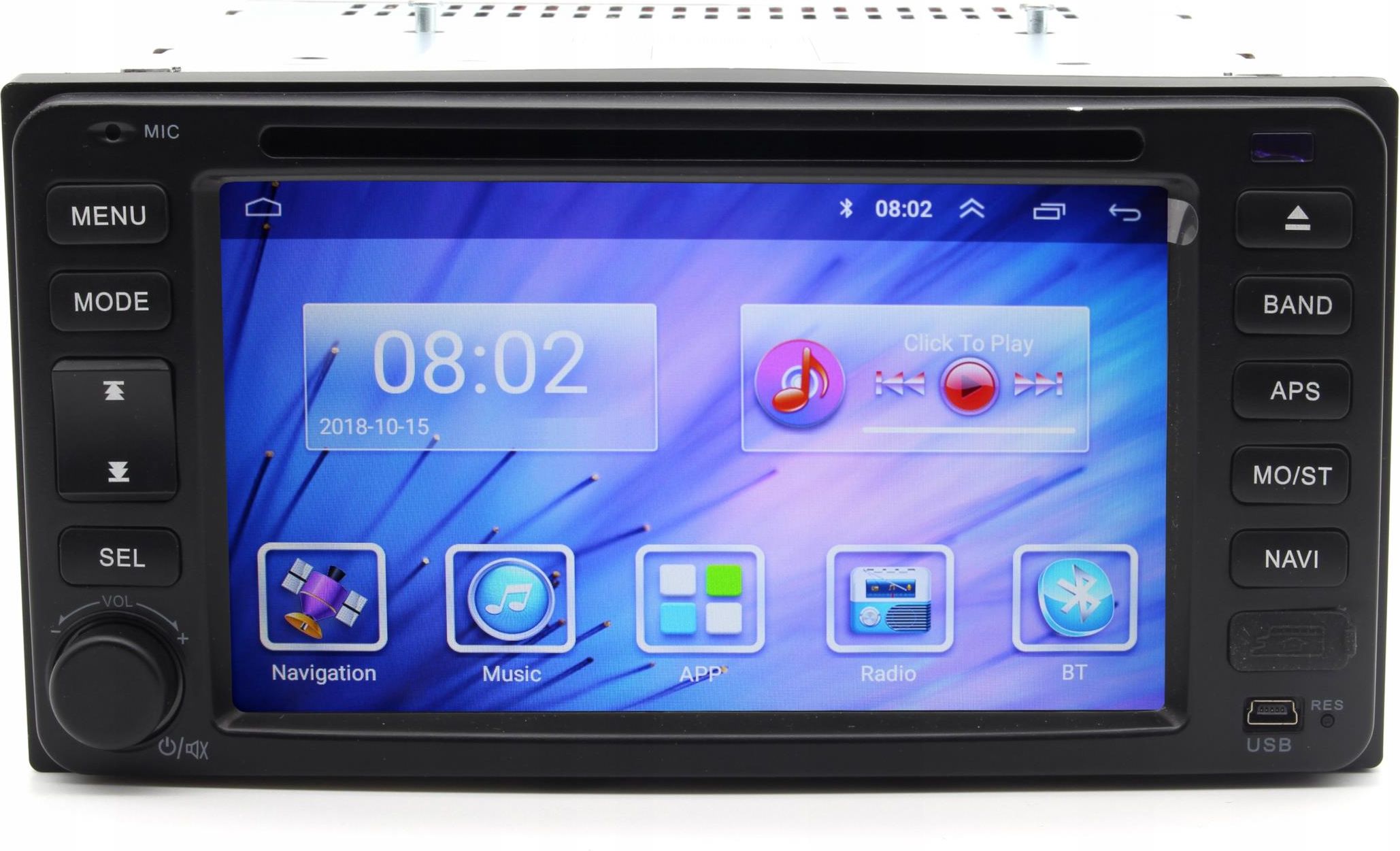 Radioodtwarzacz samochodowy Smart-Auto Radio Nawigacja Toyota Rav4 Ii ...