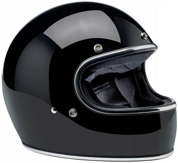 Kask motocyklowy Biltwell Gringo Czarny Połysk Cafe Racer - Opinie i ...