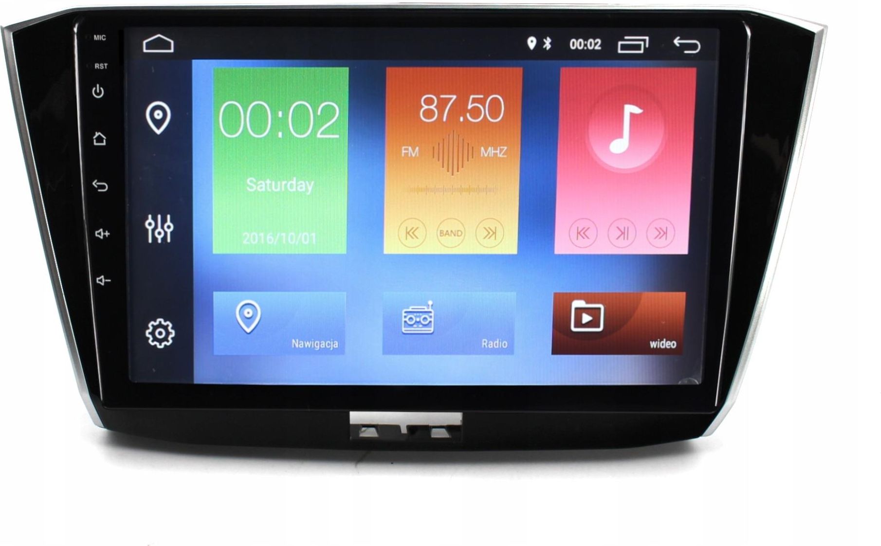 Radioodtwarzacz samochodowy Smart-Auto Radio Nawigacja Gps Volkswagen Passat CC 2016-2018 ...