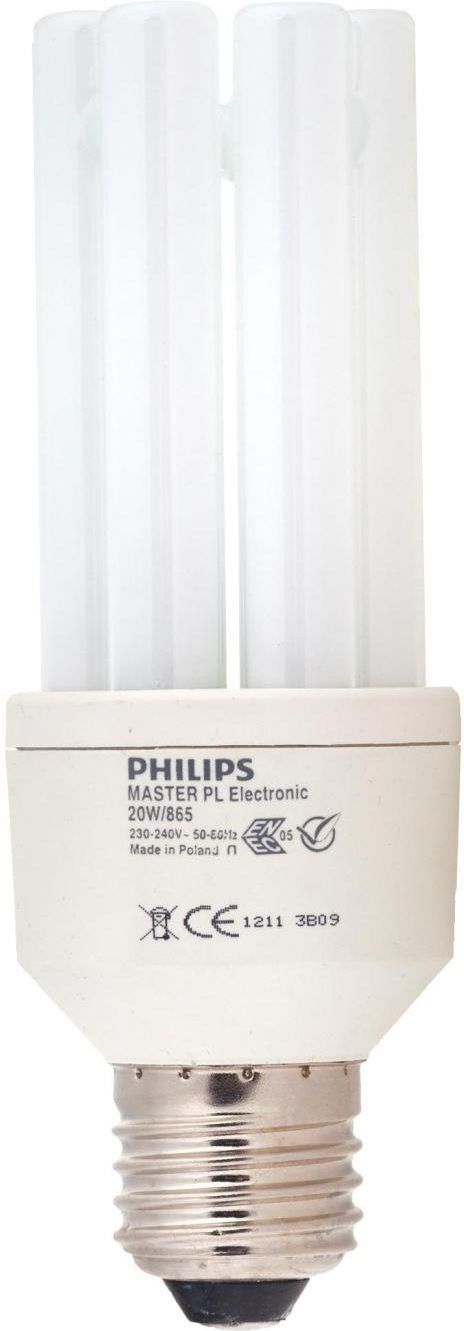 Philips Master PL Electronic Dzienna 20W 230-240V E27 865 20000 H 6500 ...