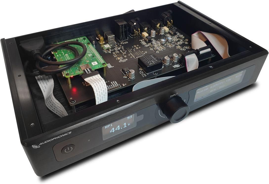 AUDIOPHONICS EVO-SABRE PACK DIY symetryczny DAC 2xES9038Q2M i Streamer ...