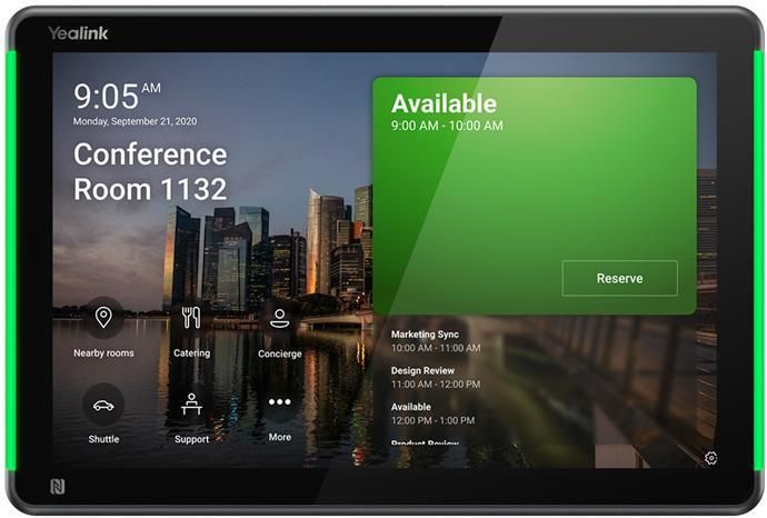 Yealink RoomPanel Plus, kolor czarny 1303124 RoomPanel Plus - ceny i ...
