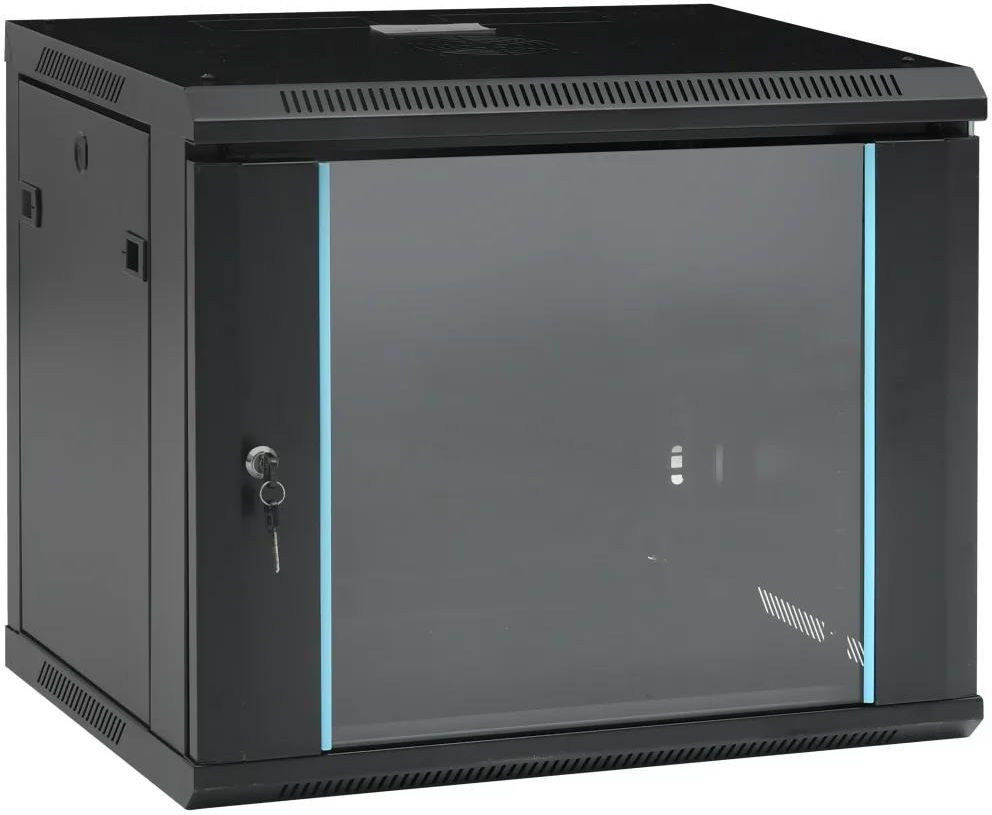 Zakito Europe Szafka rack 9U czarna 600x450x510mm - stal walcowana ...